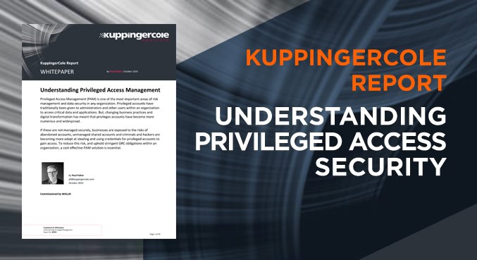 Understanding PAM: Kuppingercole Report - WALLIX