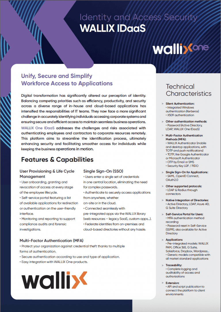 Datasheet - WALLIX