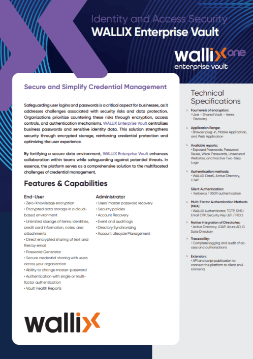 Datasheet - WALLIX